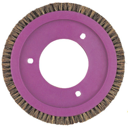 LK Stenter Brush Wheel Bruckner Plastic Purple Body Bristle Pig Hair ...