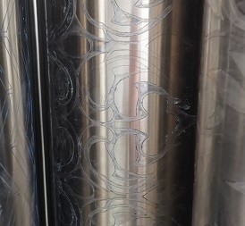 Interlings Drop Rotary Nickel Screen Textile Machine Standard Screen Rotary