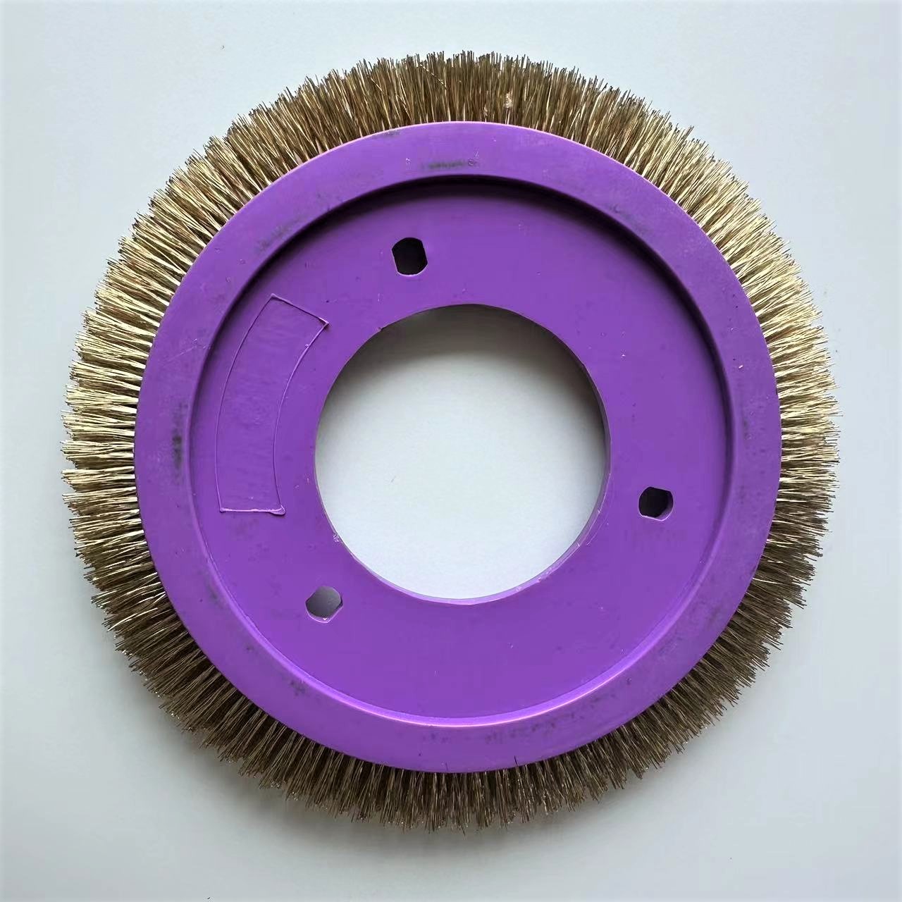 Textile Finishing LK Stenter Brush Wheel Purple Color Plactic Material ...