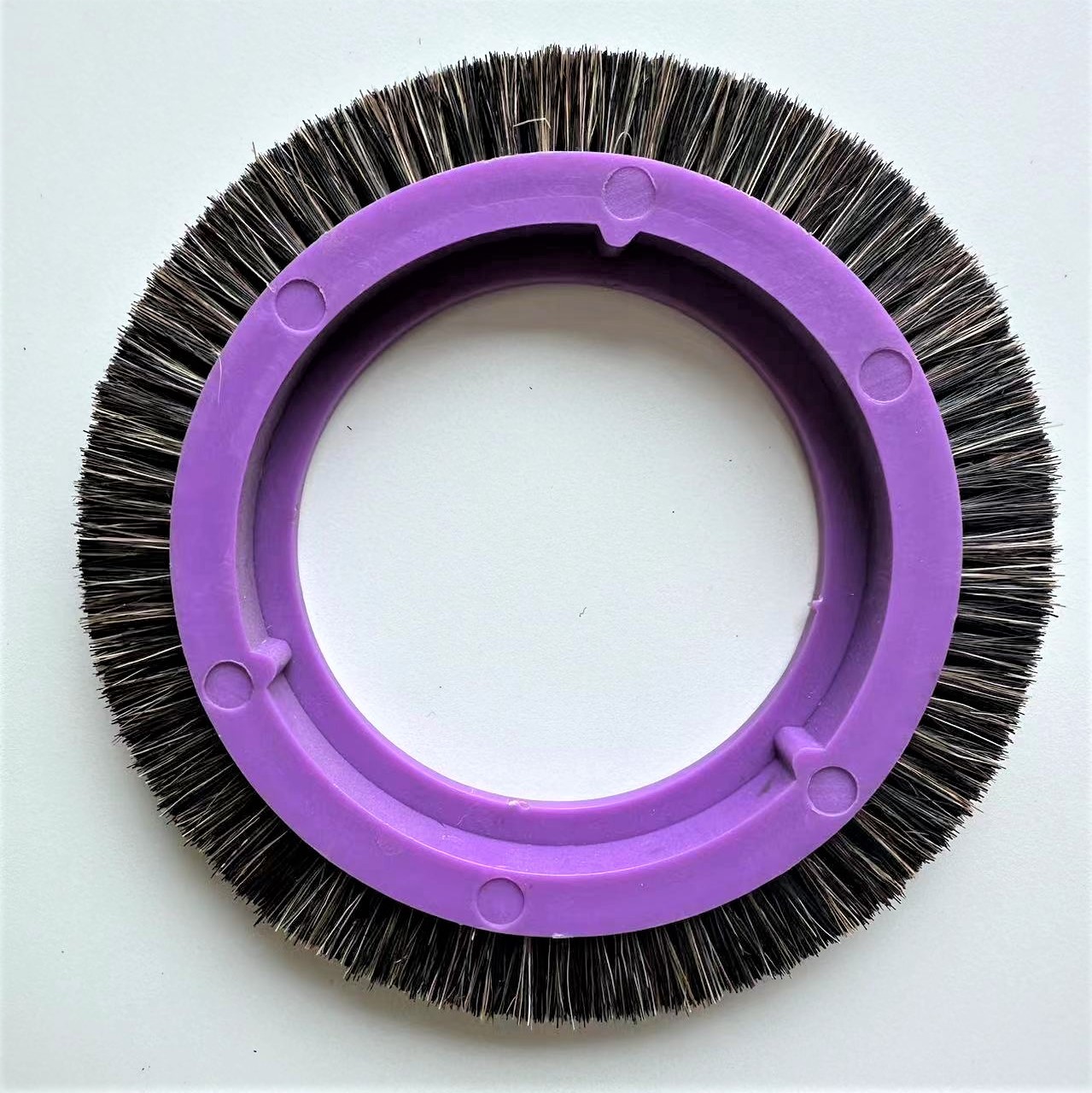 Bruckner Brand Stenter Machin Parts Brush Wheel Purple Body Bristle ...
