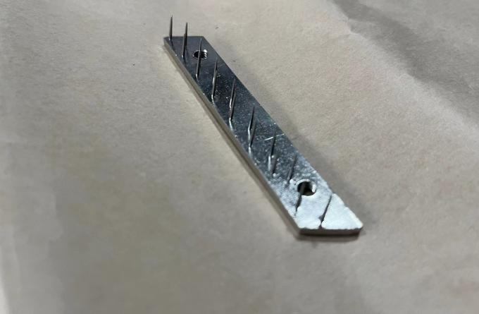 Krantz Stenter Machine Pin Bar Pin Plate Carbon Steel Stenter Spare Parts